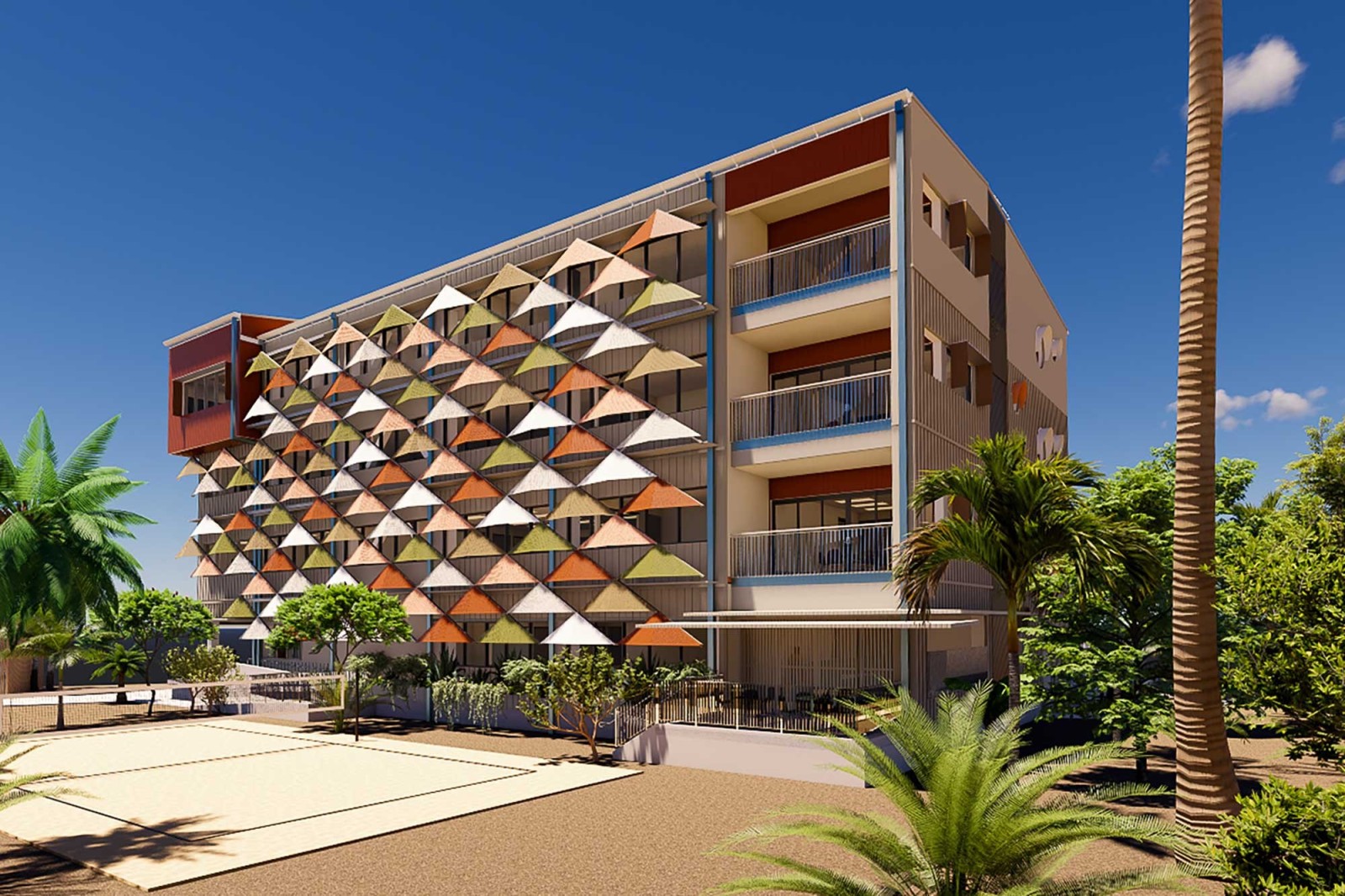 James Cubitt Architects - Kiribati Government Office Complex