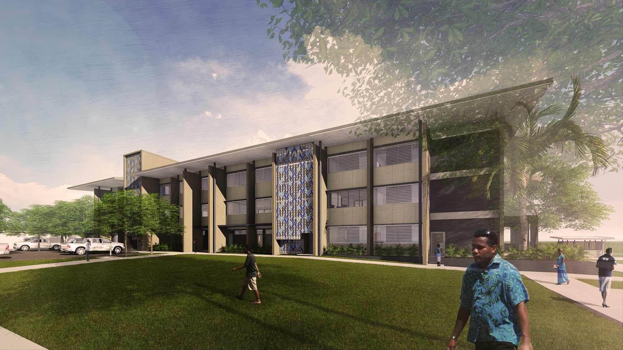 James Cubitt Architects - Ministry of Justice and Legal Affairs